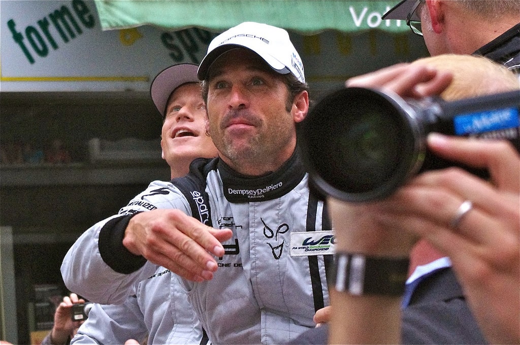 Patrick Dempsey, pilote et égérie pour Porsche